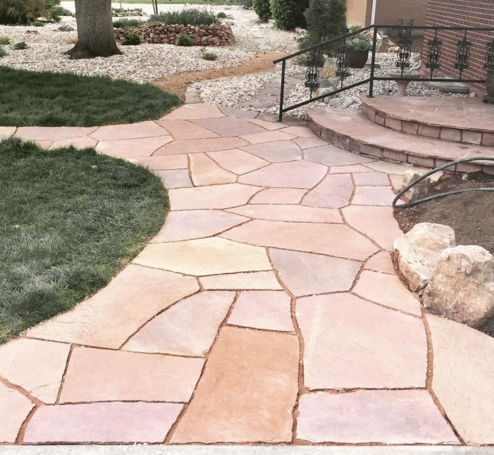 Flagstone in Fort Collins | Full & Steppers | The Rock Garden